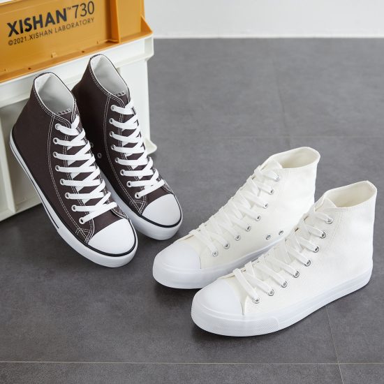 Customized Plain White Canvas Shoes Canvas Shoes Manufacturers Custom Canvas Shoes Supplier
